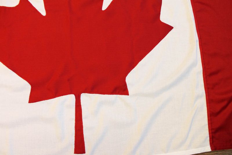 Sewn Canada Canadian Flag 1965 - Americas Flags - Canada - Canada MoD ...
