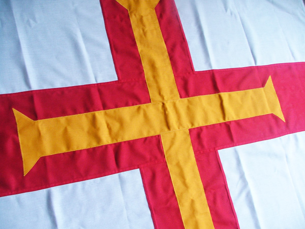 Guernsey Flag Sewn Stitched - European Flags - Guernsey flag (woven MoD ...