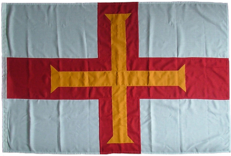 Guernsey Flag Sewn Stitched - European Flags - Guernsey flag (woven MoD ...