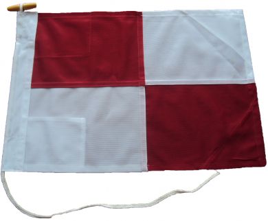 Uniform Yacht Flag - Signal Flags - Uniform (U) signal flag - 30x24in ...