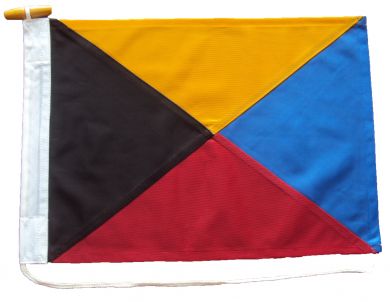 Zulu Ship Flag - Signal Flags - Zulu (Z) signal flag - 48x48in ...